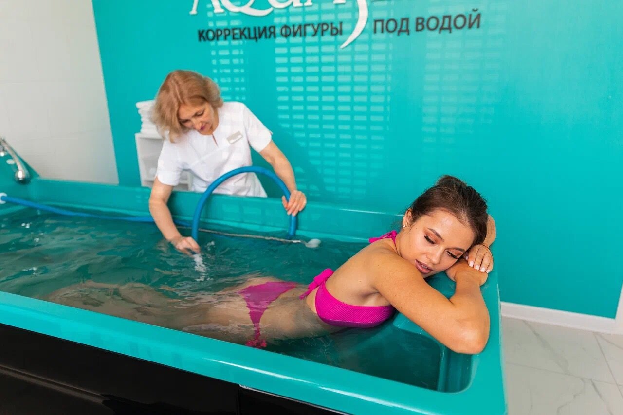 Студия коррекции фигуры под водой Aquaslim: сеть из 4 салонов красоты и СПА в Санкт-Петербурге ...